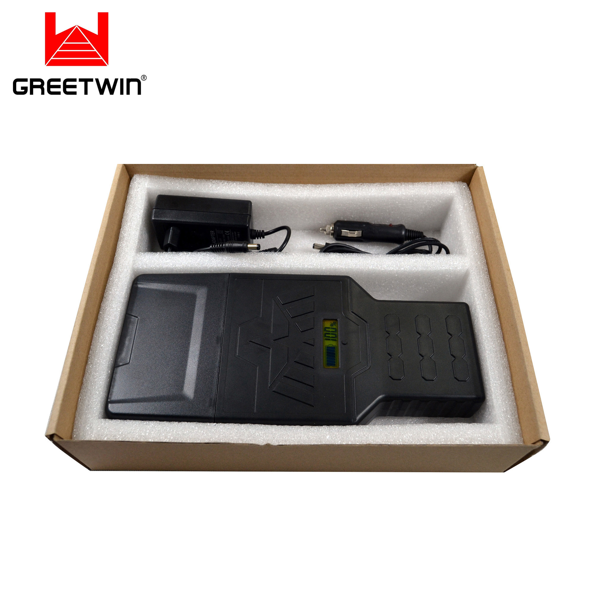 16 天线手持式拦截器 30M 干扰 2g 3G 4G 5g WiFi GPS 信号屏蔽器来自中国制造商 - GREETWIN